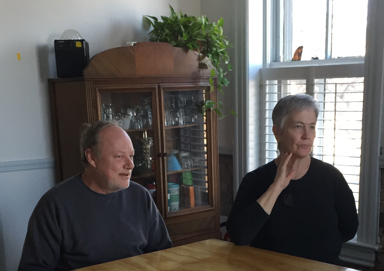 Mike Baldwin and Teka Childress