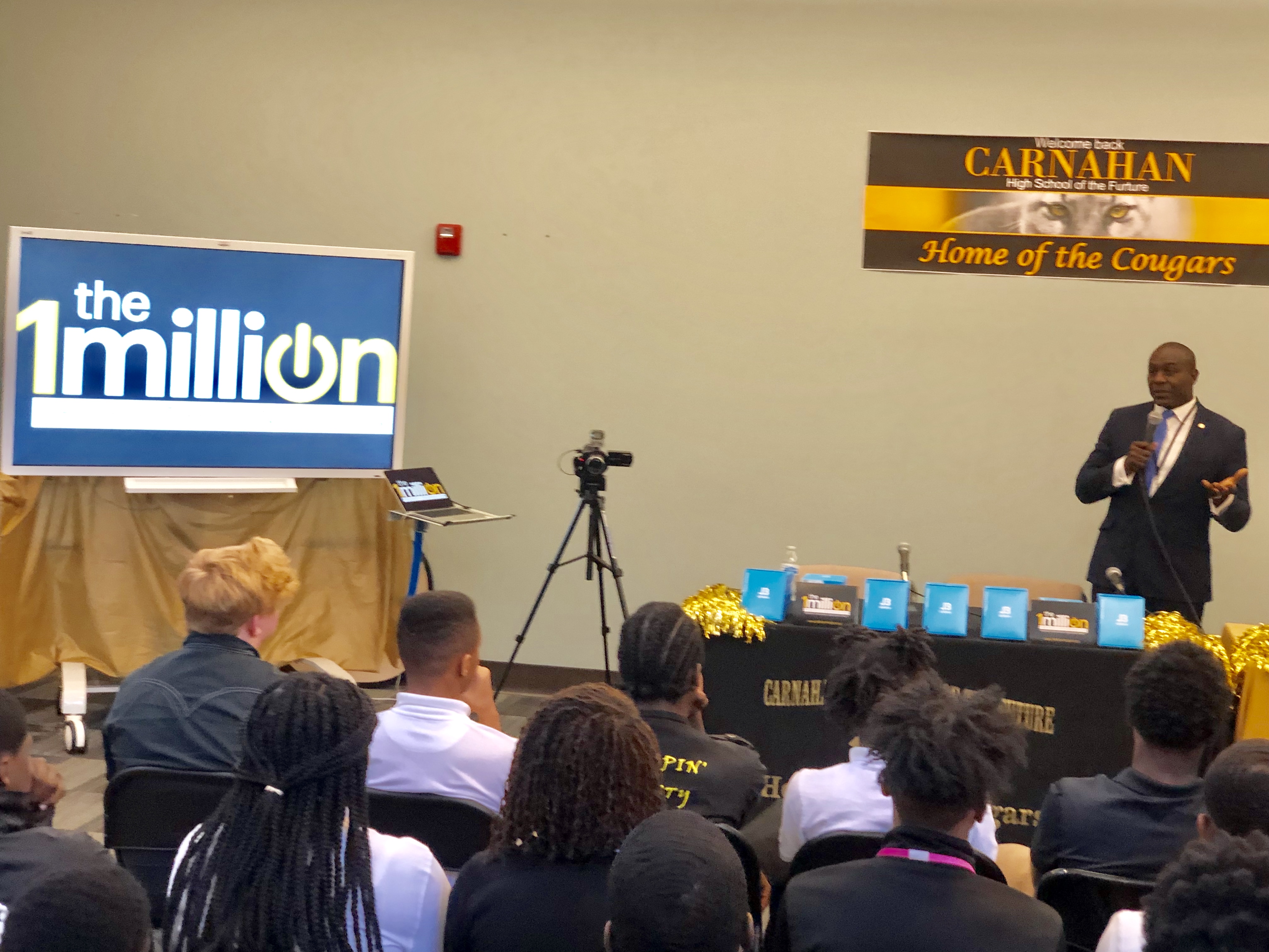 President Lewis Reed kicked off third year of Sprint 1Million Project