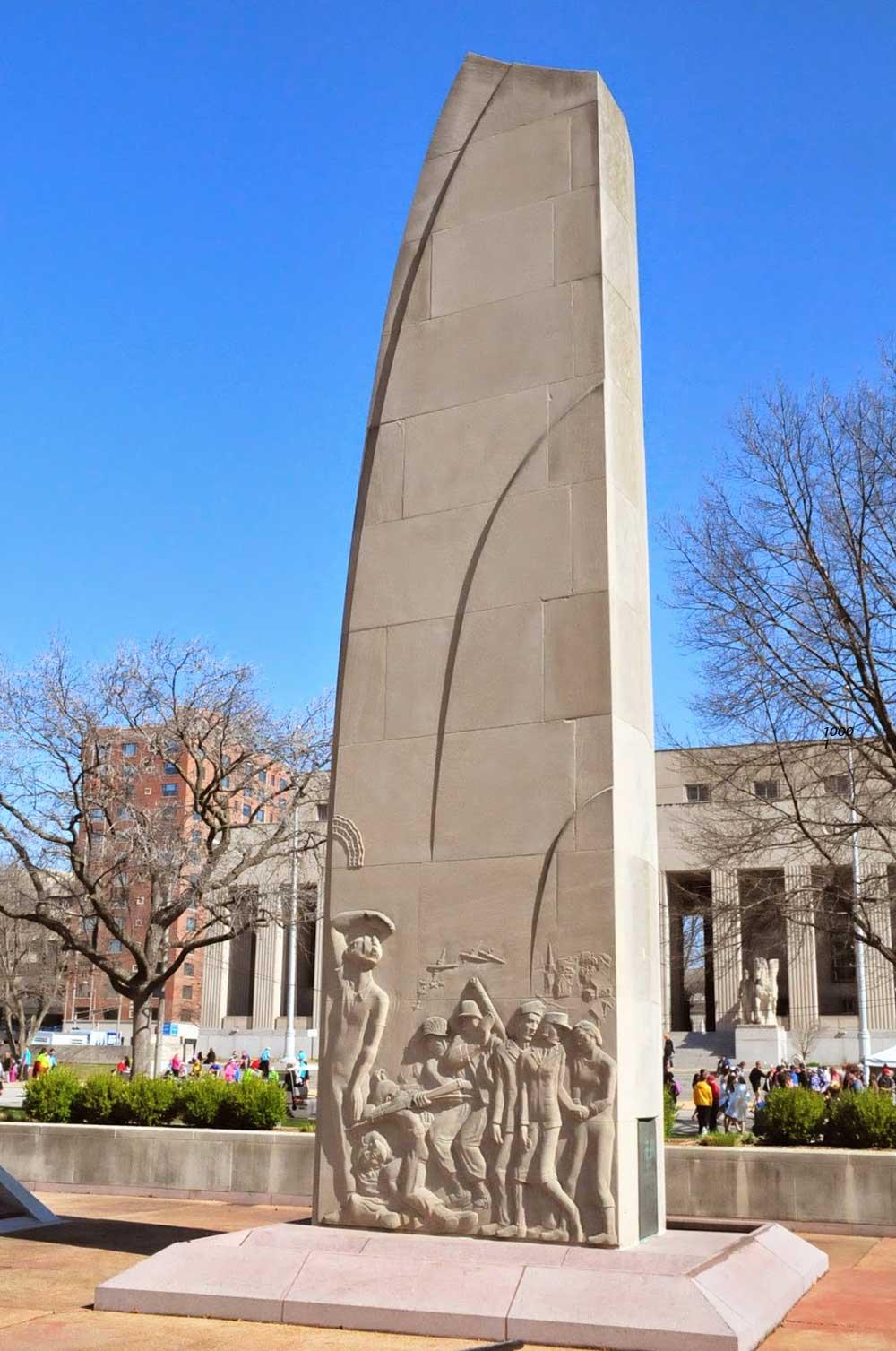 WWII Memorial Court | Memorial Plaza | City of St. Louis Parks